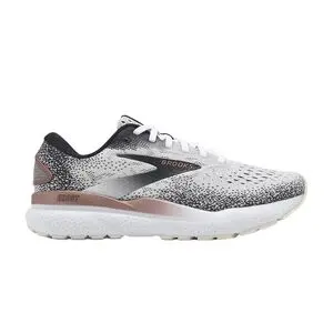 Brooks Wmns Ghost 16 Black Rose Gold - White