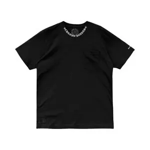 Chrome Hearts Short-sleeve Pocket Crew T-shirt - Black