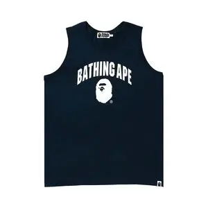 A BATHING APE Bathing Ape Tank Top 'navy - Blue