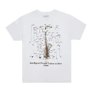 PLEASURES Saxophone T-shirt - White