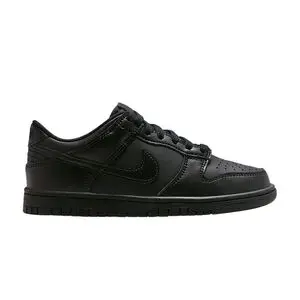 Nike Dunk Low Gs 'triple - Black