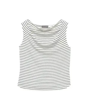 Mint Velvet Stripe Cowl Neck Top
