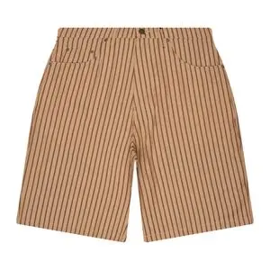 PLEASURES Cat Mirror Shorts 'beige - Brown