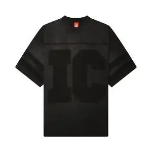 ICECREAM Roberts Short-sleeve Knit Jersey 'jet Set - Black