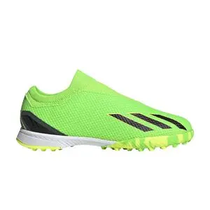 Adidas X Speedportal.3 Laceless Fg J 'game Data Pack - Green