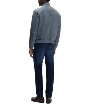 BOSS H-muller Suede Bomber Jacket