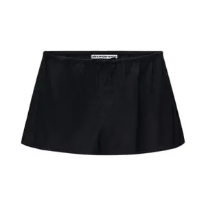 Alexander Wang Mid-rise Pleated Short - Black