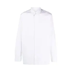 Givenchy Contemporary Logo Detailed Collared Shirt - White