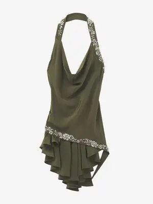 Alexander Mcqueen Asymmetrical Camis Tanks For Women