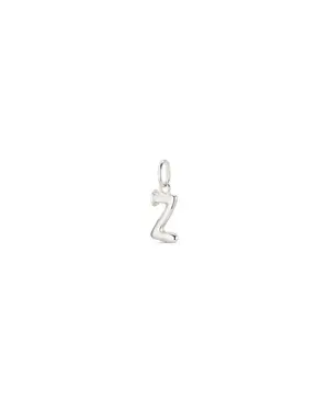 UNODE50 Sterling Silver-plated Letter Charm - Z