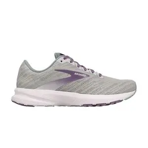 Brooks Wmns Launch 7 Wide Purple White - Grey