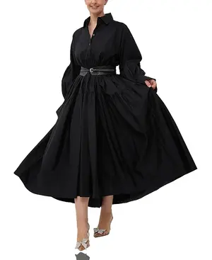 MARIELLE STOKKELAAR Charlotte Maxi Dress - Black