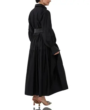 MARIELLE STOKKELAAR Charlotte Maxi Dress - Black
