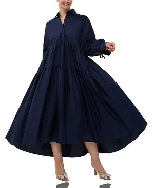 MARIELLE STOKKELAAR Charlotte Maxi Dress - Navy