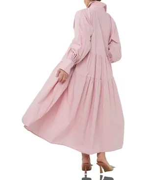 MARIELLE STOKKELAAR Charlotte Maxi Dress - Pink