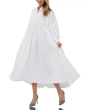 MARIELLE STOKKELAAR Charlotte Maxi Dress - White