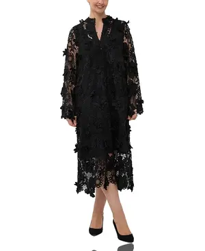 MARIELLE STOKKELAAR Estelle Lace Maxi Dress - Black