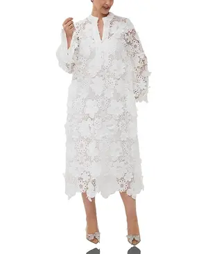 MARIELLE STOKKELAAR Estelle Lace Maxi Dress - White