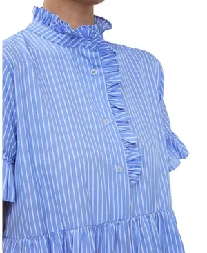MARIELLE STOKKELAAR Igone Midi Dress - Blue