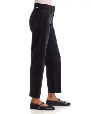 MOTHER The Newbie Mid Rise Ankle Straight Jeans