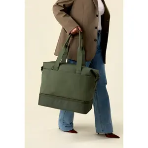 BEIS The Weekender Duffle Bag - Olive