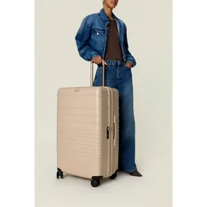 BEIS The Large Check-in Roller Luggage - Beige