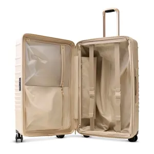 BEIS The Large Check-in Roller Luggage - Beige