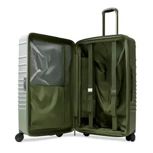 BEIS The Large Check In Roller Luggage - Olive