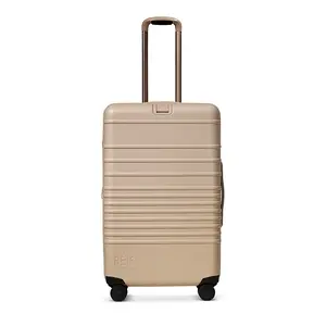 BEIS The Medium Check-in Roller Luggage - Beige