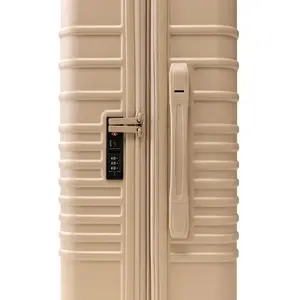 BEIS The Medium Check-in Roller Luggage - Beige