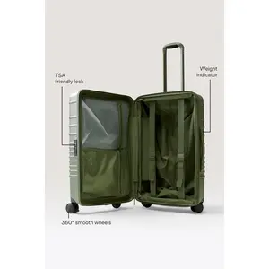 BEIS The Roller Medium Check-in Luggage - Olive