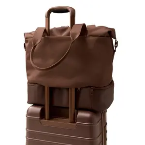 BEIS The Mini Weekender Travel Bag - Maple