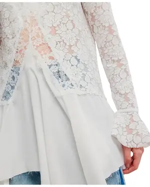 Free People First Crush Lace Tunic