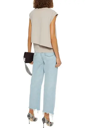 Alexander Wang Layered Cottonjersey Tank
