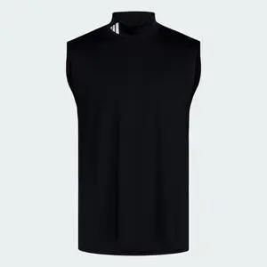 Adidas Adizero Mockneck Sleeveless Shirt - Black
