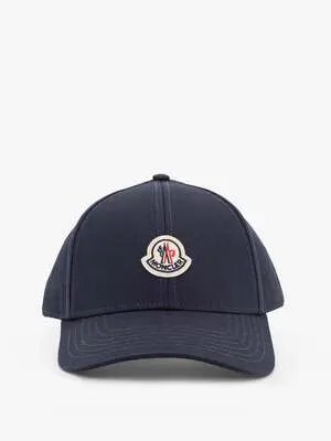 Moncler Cotton Baseball Hat - Blue