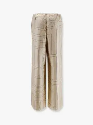 TOTEME Pajamas Organic Silk Trousers