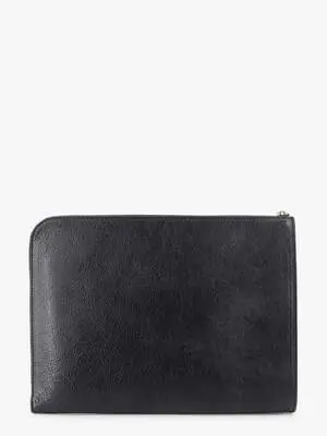 Orciani Lagoon Leather Briefcase