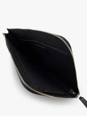 Orciani Lagoon Leather Briefcase