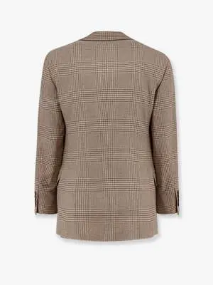 Brunello Cucinelli Singlebreasted Wool And Cashmere Blazer
