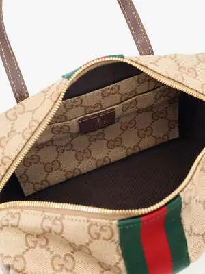Gucci Boston Mini Bag With Web Detail