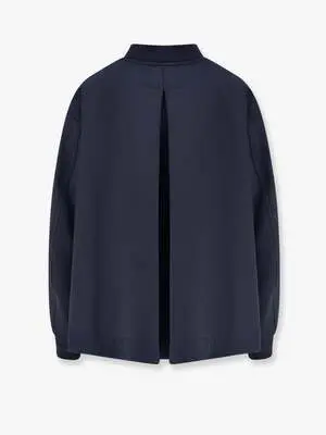 SEMICOUTURE Virgin Wool Blend Bomber Jacket
