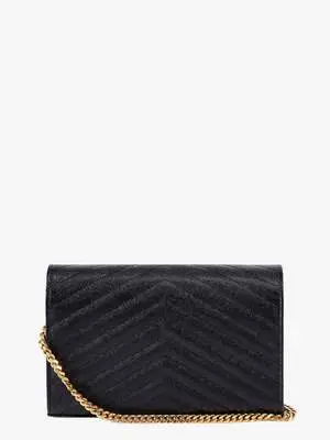 Saint Laurent Pochette Cassandre Graindepoudre Leather Crossbody Bag