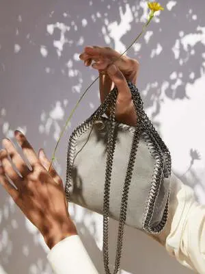 Stella McCartney Falabella Tiny Shaggy Deer Bag