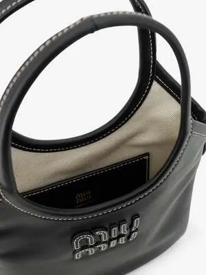 Miu Miu Ivy Leather Crossbody Bag