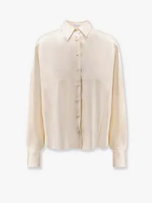 Brunello Cucinelli Silk Shirt - Beige