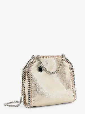 Stella McCartney Falabella Tiny Shiny Shaggy Deer Bag - Pink