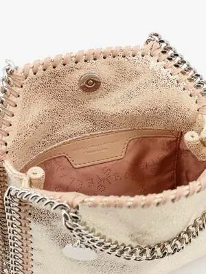 Stella McCartney Falabella Tiny Shiny Shaggy Deer Bag - Pink