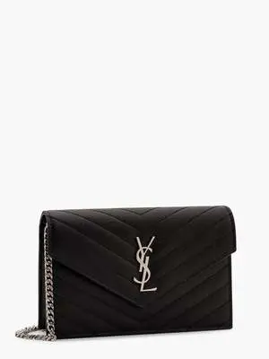 Saint Laurent Cassandre Pochette Graindepoudre Leather Crossbody Bag