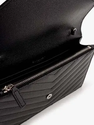 Saint Laurent Cassandre Pochette Graindepoudre Leather Crossbody Bag
